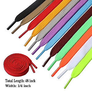 Sweatshirt Drawstring Replacement - 24Pcs Premium Hoodies Drawstring in 12 Colors, Hoodie Strings with 3Pcs Drawstring Threader for Pants Shorts (48IN Long)