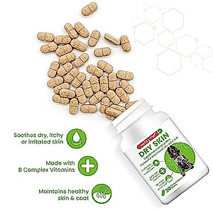 Vetzyme Dog Dry Skin with Evening Primrose