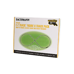 Bachmann Figure 8 E-Z Track Pack - N Scale Train, 44878