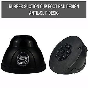 Mini Vortex Mixer Liquid Bottle Polish Shaking Nail Lacquer Shaker Lab Paint Mixer Air Brush Paint Mixer Pigment Shaker Ink Mixer for Paint, Pigment, Gel Polish and Eyelash Adhesive(7000 RPM)