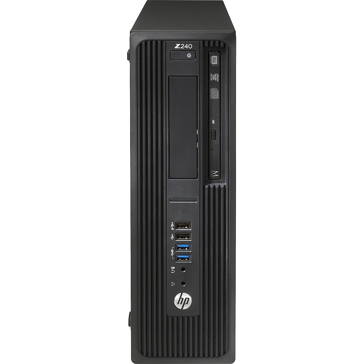 HP 2VN66UT#ABA Workstation Z240, Small Form Factor, 8 GB Ram, 256 GB SSD, Intel HD Graphics, Black