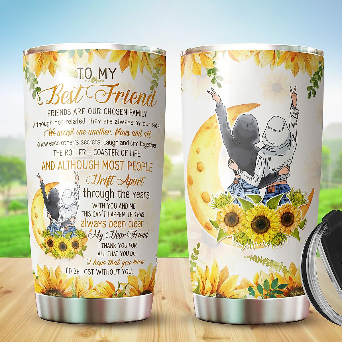 Gifts for Best Friend Woman - Best Friend Tumbler - Best Friend Cup - Bestie Mug - Gifts for Bestie Women - Gifts for Women Friends