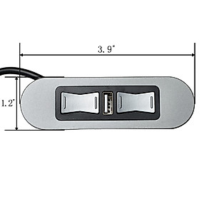 Uetmulik Power Recliner Lift Chair Emomo 5 Pin Hand Control Model HX90AFU Replacement with USB