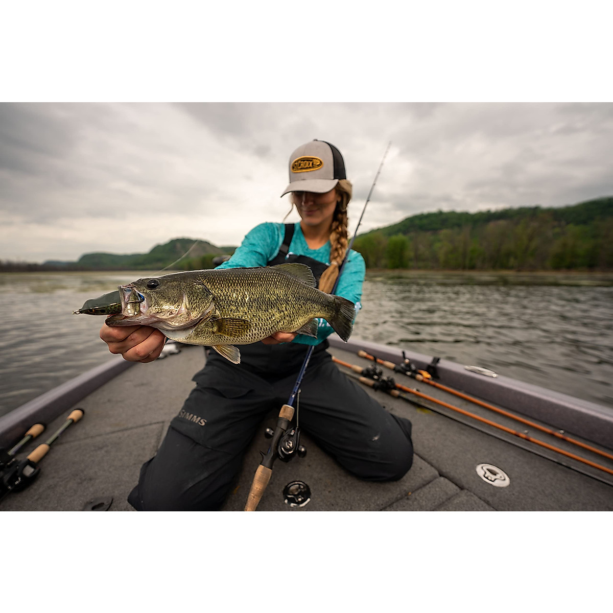 St. Croix Rods Legend Tournament Bass Spinning Rod, LBTS68MXF