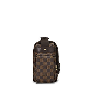 Louis Vuitton, Pre-Loved Damier Ebene Messenger Melville, Brown