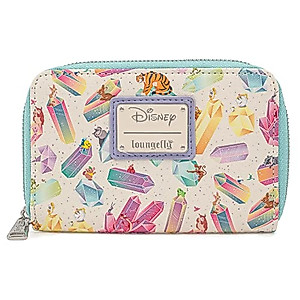 Loungefly Disney Crystal Sidekicks Zip Around Wallet