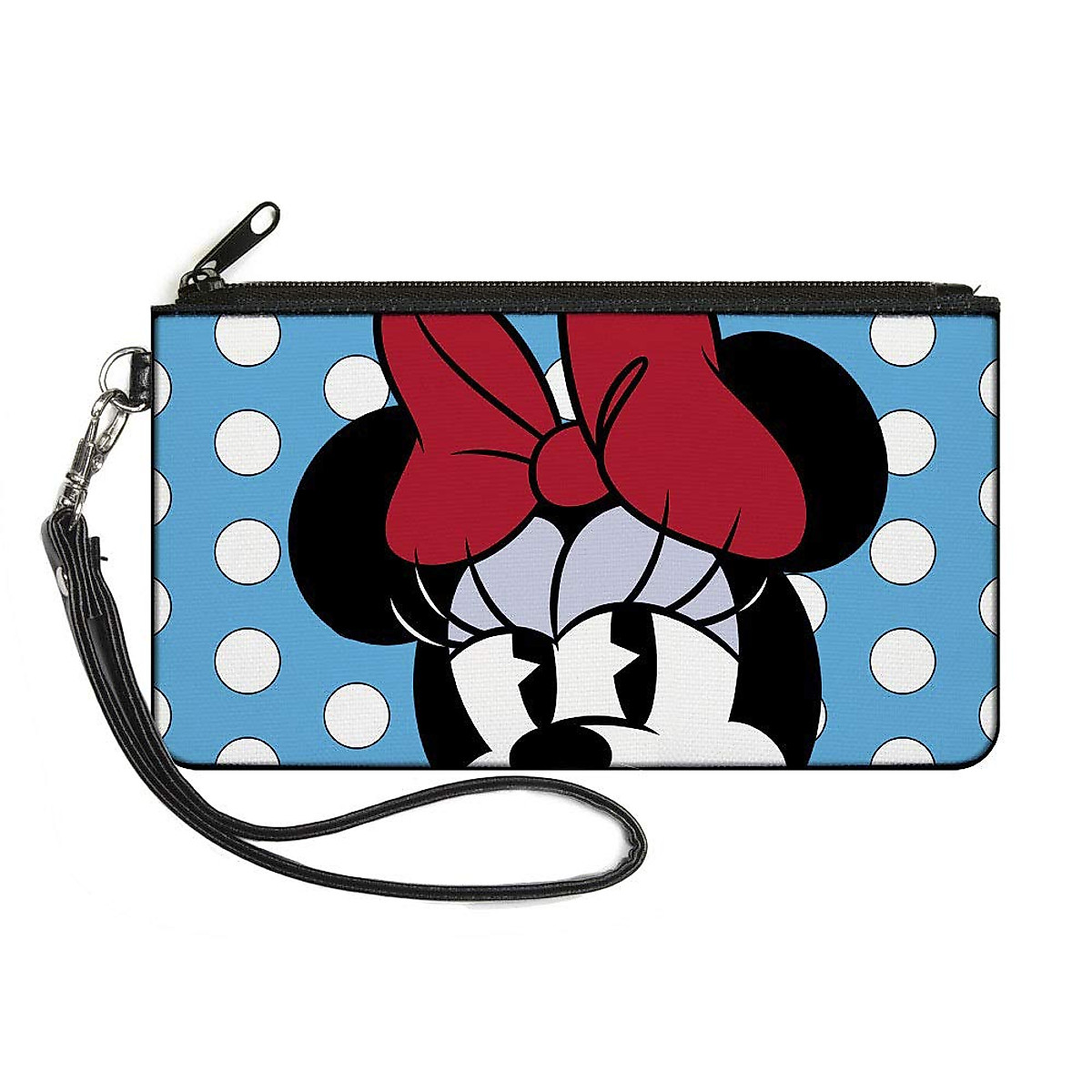 Buckle-Down womens Buckle-down Zip Minnie Mouse Small Wallet, Minnie Mouse, 6.5 x 3.5 US