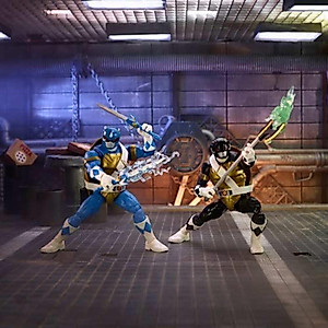 Power Rangers X TMNT Foot Soldier and Red Ranger Figures