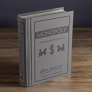 WS Game Company Monopoly Vintage Bookshelf Edition