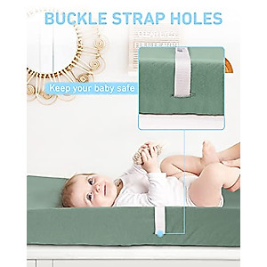 Babebay 2Pack Changing Pad Cover and 2Pack Crib Sheets Bundle