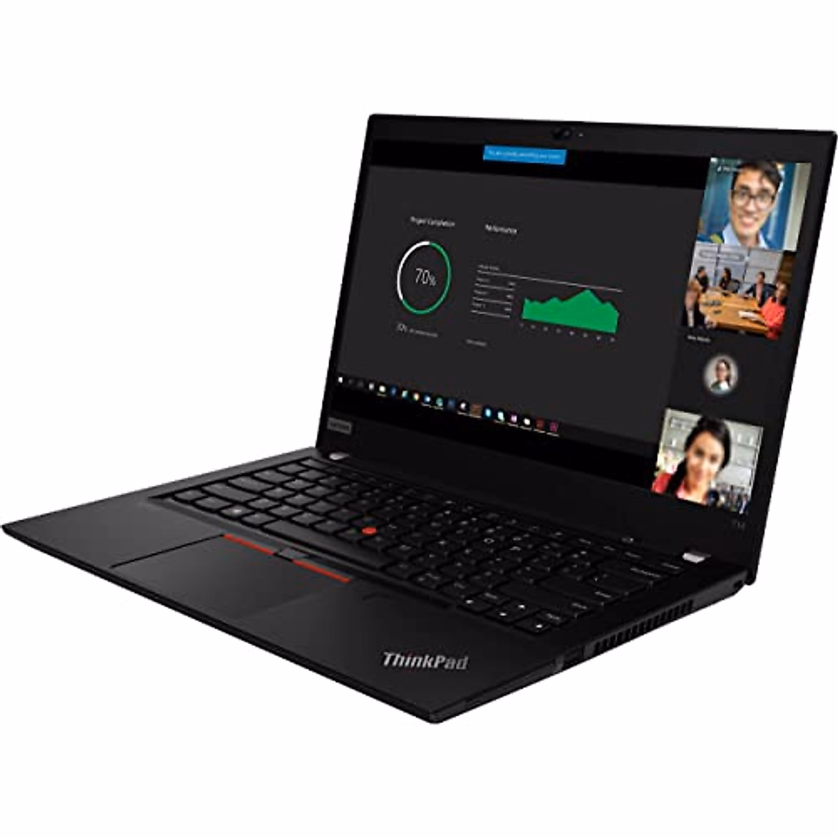 Lenovo ThinkPad T14 Home & Business Laptop (Intel i5-1135G7 4-Core, 14.0" 60Hz Full HD (1920x1080), Intel Iris Xe, 12GB RAM, 2TB PCIe SSD, Backlit KB, Wifi, USB 3.2, HDMI, Webcam, Win 11 Pro)