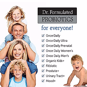 Garden of Life Dr. Formulated Probiotics Prostate+ - Acidophilus and Probiotic Supports Healthy Prostate and Digestive Balance - Gluten, Dairy, and Soy-Free - 60 Vegetarian Capsules