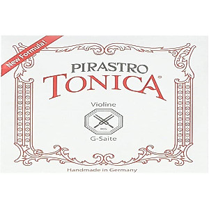 Pirastro TON412021 Tonica Violin Strings, Set, 4/4