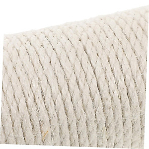 Levemolo 2 Wall-Mount Cat Scratching Post Decorative Kitten Scratcher Adorable Cat Scratching Post Cotton Rope Reusable Scratching Post