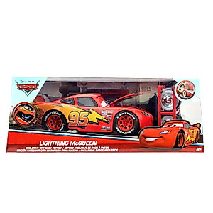 Jada Toys Disney Pixar Cars 3 Lightning McQueen Die-cast Car with Tire Rack (99751)