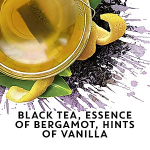 TAZO Tea Bags, Earl Grey, High Caffeine and Bold Flavor, 20 Tea Bags (Pack of 6)