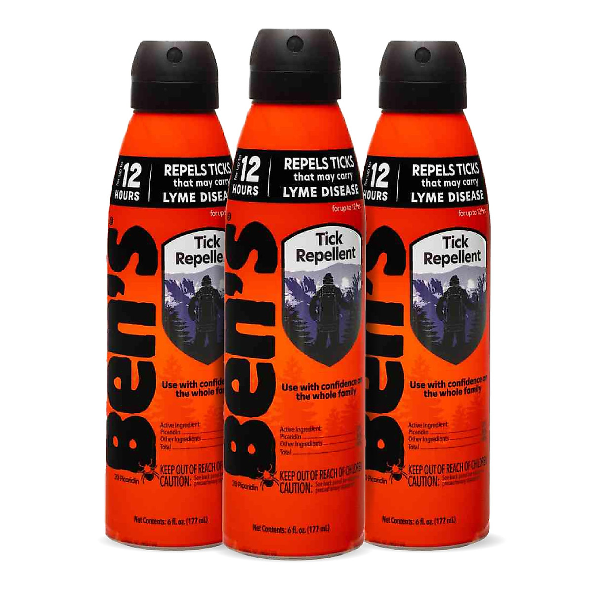 Ben's Tick Repellent 6 oz. Eco-Spray - 3 Pack