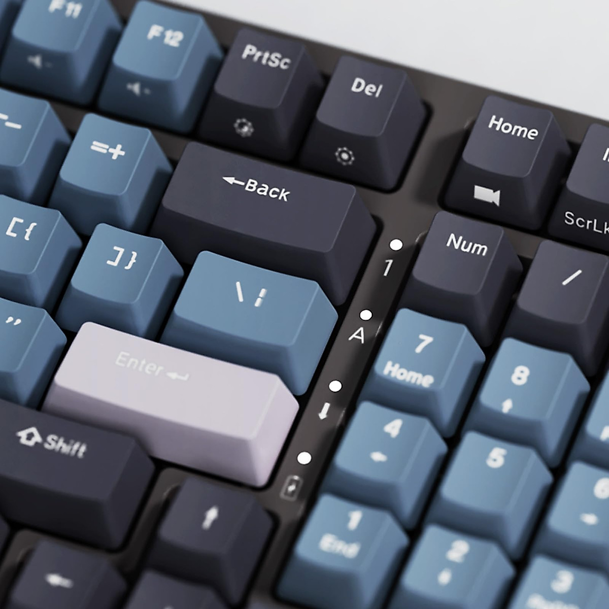 RK ROYAL KLUDGE RK98 Wireless Mechanical Keyboard, Triple Mode 2.4G/BT5.1/USB-C Hot Swappable Mechanical Keyboard with Number Pad, Pre-lubed Switches RGB Backlit Gaming Keyboard, Software Support