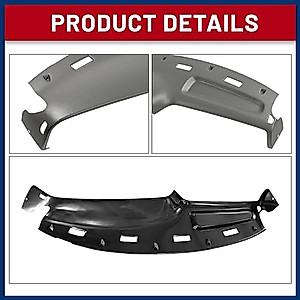 DashSkin USA (NOT Made in China!) Molded Dash Cover Compatible with 94-97 Dodge Ram 1500/2500/3500 in Medium Quartz - Easy Cracked Dashboard Fix - Made in America