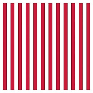 Stripe Printed Gift Wrap - 16' x 30", Red, 1 Pc