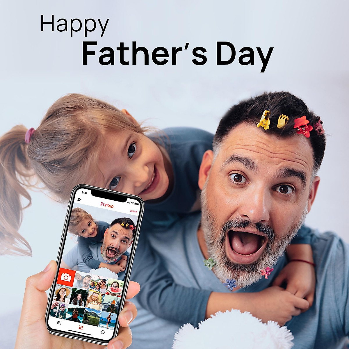 FRAMEO 10.1 Inch Smart WiFi Digital Photo Frame 1280x800 IPS LCD Touch Screen, Auto-Rotate Portrait and Landscape, Built in 16GB Memory, Share Moments Instantly via Frameo App from Anywhere