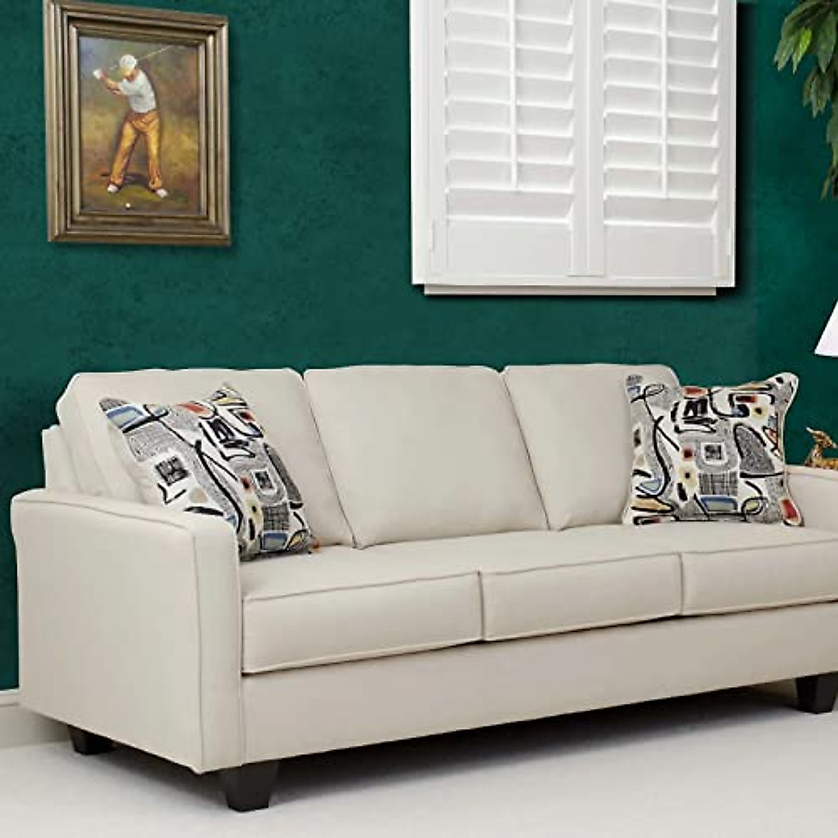 WADILE Peel and Stick Wallpaper 15.9in x 78.7in, Dark Green Concrete Contact Paper for Cabinets/Countertops Waterproof, Wall Paper for Bedroom, Stick on Wallpaper Textured Self Adhesive