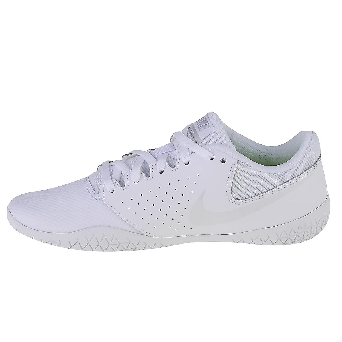 Nike Women's Cheer Sideline IV Cheerleading Shoes (6 B US, White/White/Pure Platinum)