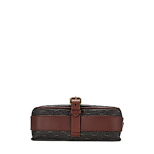 Yves Saint Laurent, Pre-Loved Brown Coated Canvas Le Monogramme Satchel Medium, Brown