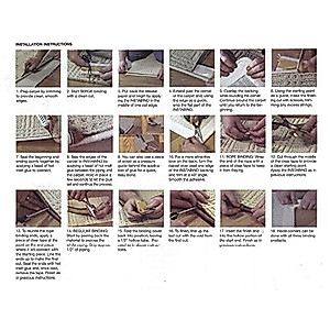 Instabind Synthetic Serge Style Carpet Binding (Ice)