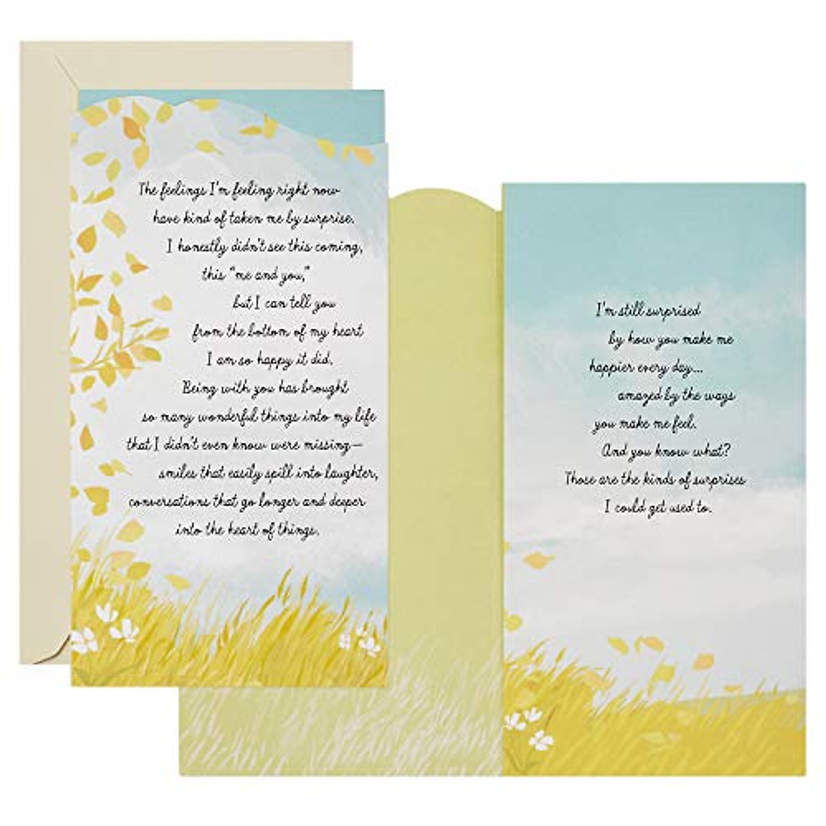 Hallmark Love Card Assortment, New Relationship/Miss You/Time Apart/Just Because (6 Cards with Envelopes)