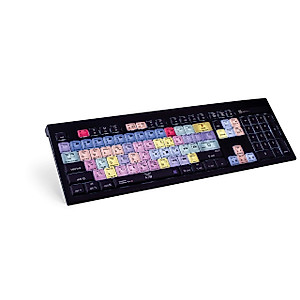 Logickeyboard keyboard Designed for Adobe Premiere Pro CC Compatible with macOS - LKBU-PPROCC-AMBH-US