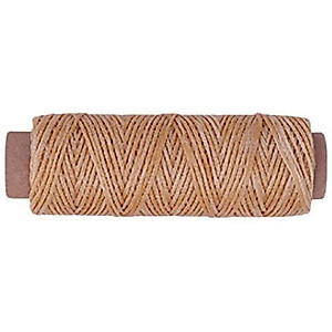 Set of 16 Bookbinding Kit Tools Set Bone Folder Paper Creaser, Waxed Thread, Awl, Large-Eye Needles for DIY Bookbinding Crafts and Sewing