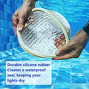 79101600Z Light Lens Gasket Fits for Pentair - 8 3/8" Pool Light Gasket Works with IntelliBrite Lights,AmeriLite Lights,SAM AmerLite Lights in Pools & Spas