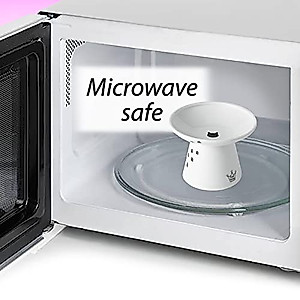 Necoichi Extra Wide Raised Cat Food Bowl (Cat, Extra Wide)