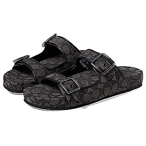 Coach Signature Buckle Strap Sandal Multi 8 D (M)