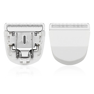 2 Pack Peanut Clipper Replacement Blade, Snap-On Replacement Blade for Wahl Peanut Hair Clipper #2068-300, White