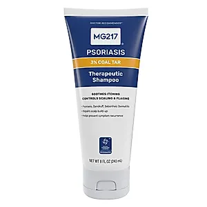 MG217 Medicated Conditioning Coal Tar Formula Shampoo 8 oz (Pack of 5)