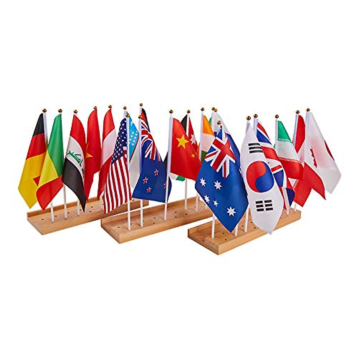 Adena Montessori Flags of the World Geography Learning Toys Hands-on Geography Activities for Kids