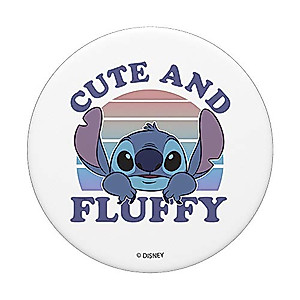 Disney Lilo & Stitch Cute and Fluffy Stitch PopSockets Swappable PopGrip