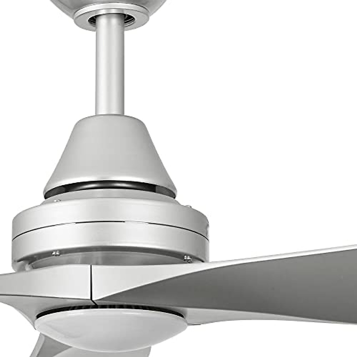 Levanto 52 in. Integrated LED Indoor/Outdoor Brushed Nickel Ceiling Fan with Light Kit