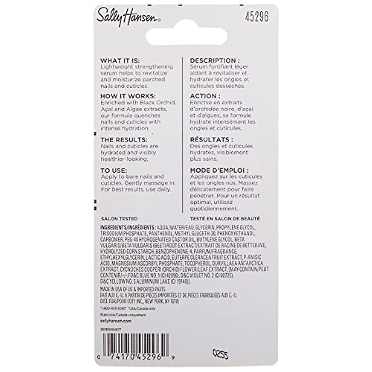 Sally Hansen Moisture Rehab Treatment, 0.30 Fluid Ounce