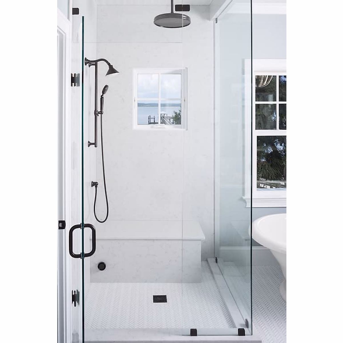Kohler K-9136-BN Square Design Tile-In Shower Drain Finish: Vibrant Brushed Nickel