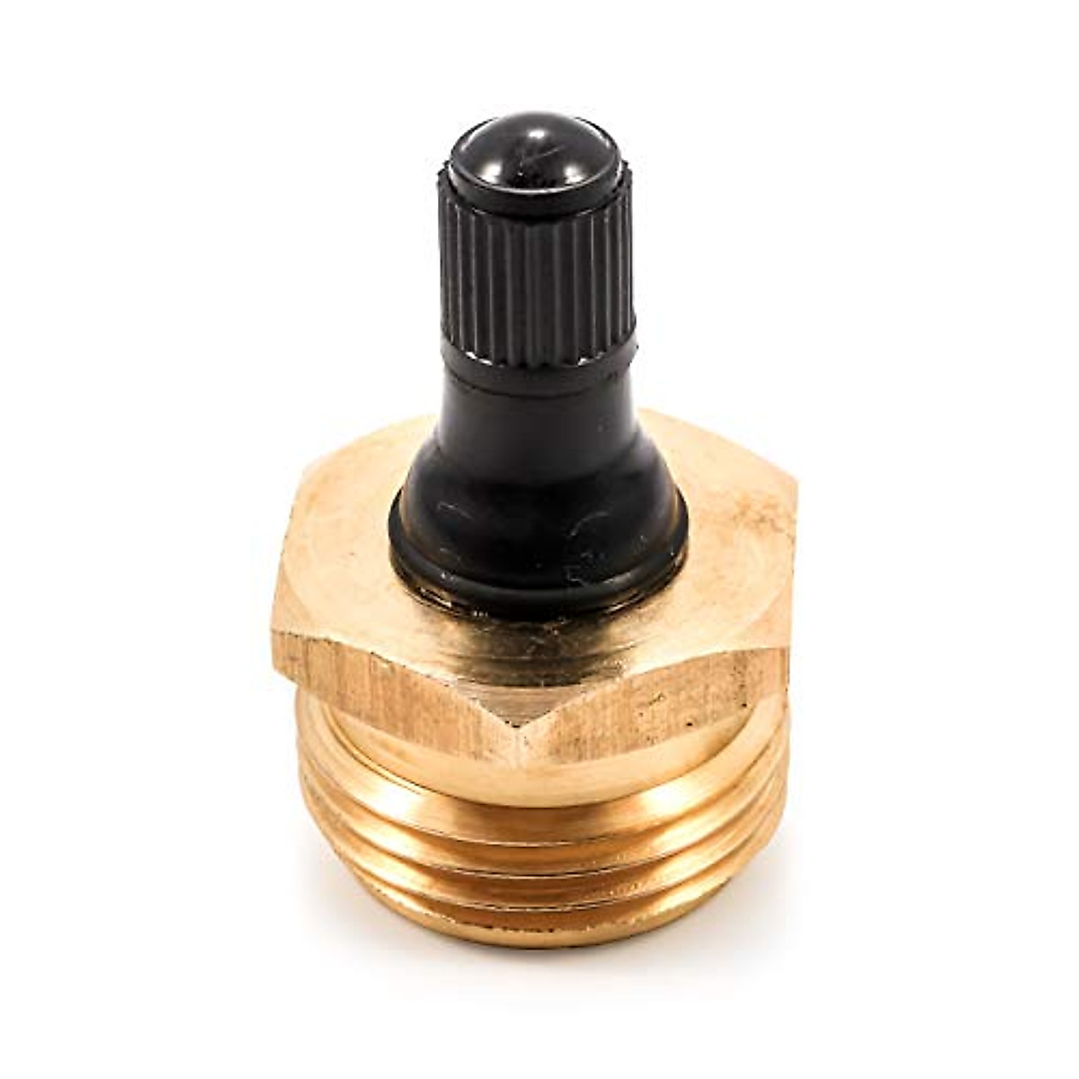 Camco RV Brass Blow Out Plug | Helps Clear Your RV's Water Lines During Winterization and Dewinterization (36153)