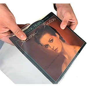 45 RPM Vinyl Record Sleeves – Premium High Clarity 3mil Plastic Outer Covers for 7 inch Albums Anti-Static LP Record Storage Protective Jackets 100 Pack