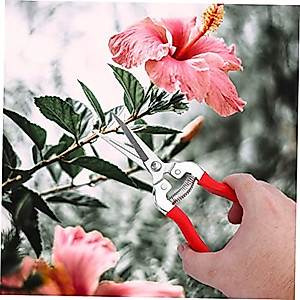 TEHAUX 2pcs Gardening Shears Multipurpose Tool Left Right Hand Scissors Pruning Shears Pruning Secateurs Scisors Tools Flowers Plants Grafting Tool Fruit Tree Clippers Stainless Steel