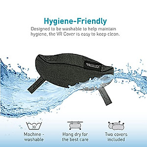 VR Cover Head Strap Cover for Meta Quest Pro - Washable Hygienic Cotton Cover (2 pcs)