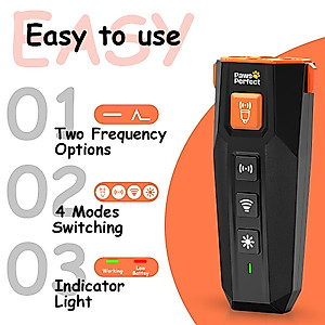 PawsPerfect Ultrasonic Dog Trainer - Professional Dog Training & Dog Bark Deterrent Devices 2024release | Rechargeable | Best Behavior Aid | Alternative to shock collar