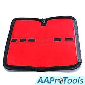 AAProTools 3.5" X 6.25" Empty Zipper Case With Straps Inside To Build Your Own Kit