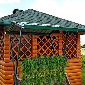 Vine Hanging Fake Plants,4 Pcs Artificial Fake Hanging Plant Faux Ferns Wall Plants Fake Ivy Greenery Garland Room Decor Home Garden Wedding Party Indoor Outdoor Decorations (Boston Fern)