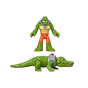 DC Super Friends Imaginext DC Super Friends, K Croc & Crocodile Pet